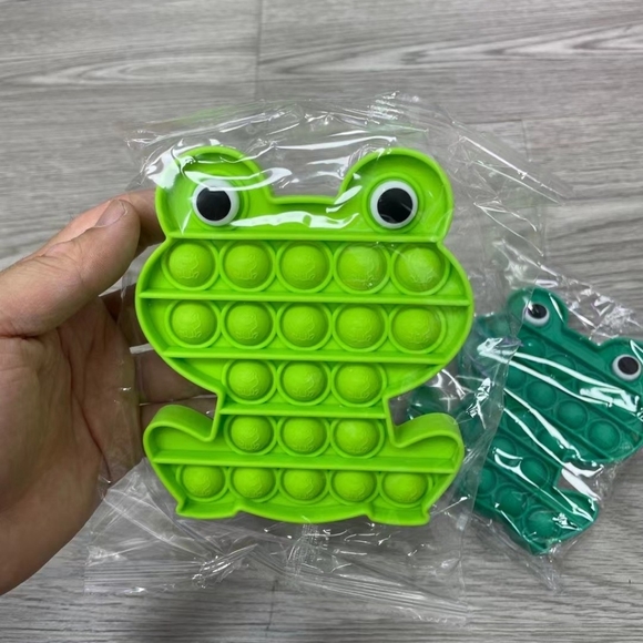 Toys | Frog Pop It Fidget Toy Lime Green | Poshmark